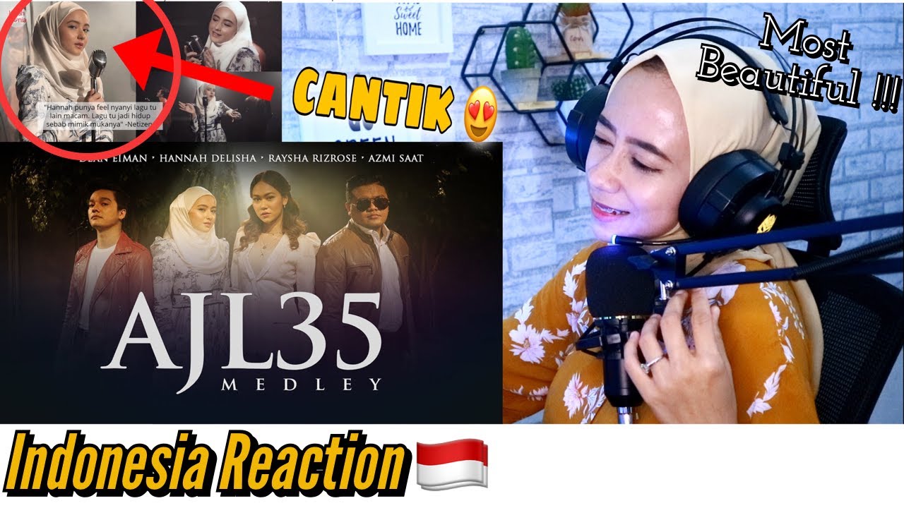 AJL35 MEDLEY! Hannah Delisha, Azmi Saat, Raysha Rizrose, & Dean Eiman ...