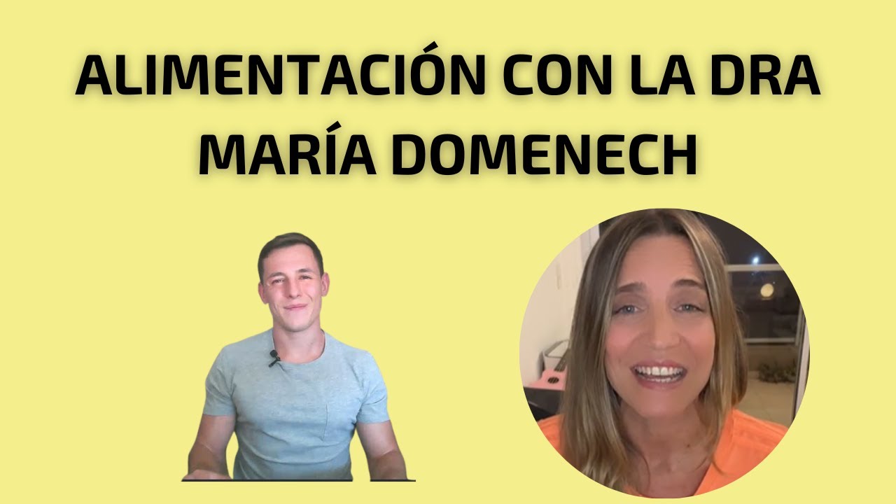 Directo sobre alimentación con la Dra María Domenech - YouTube