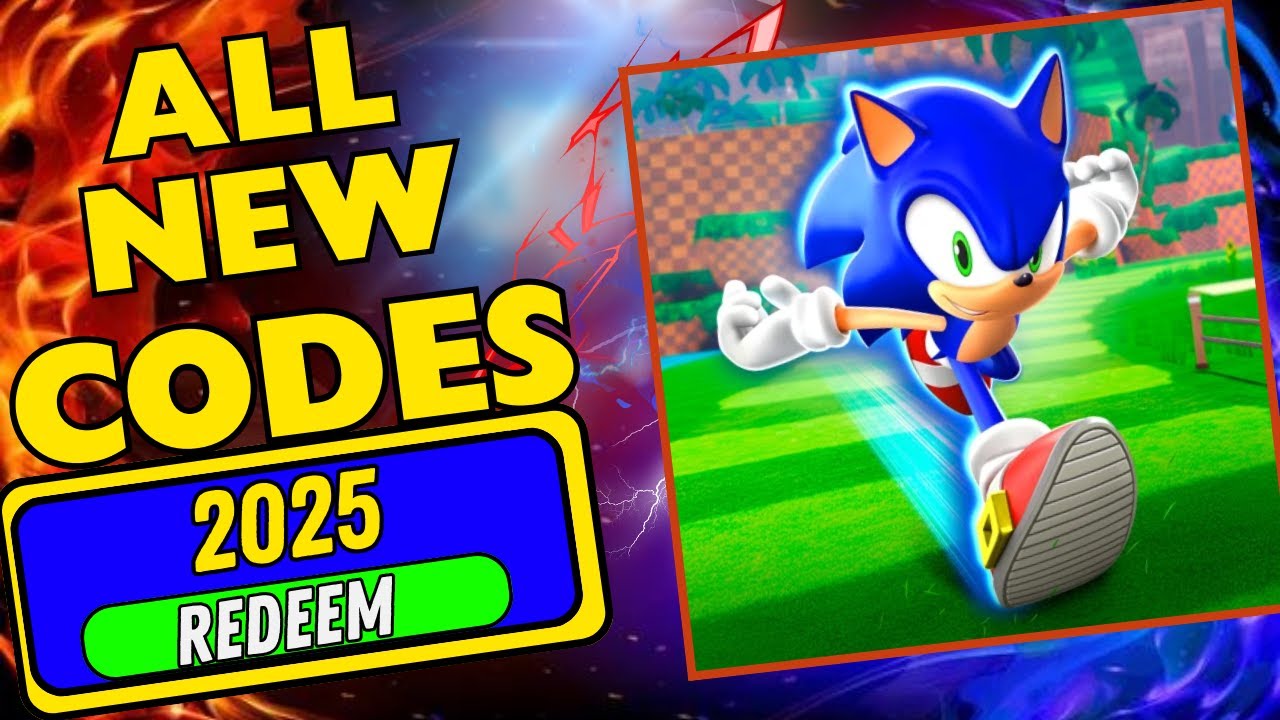 ALL WORKING CODES FOR Sonic Speed Simulator ROBLOX 2025! SONIC SPEED ...