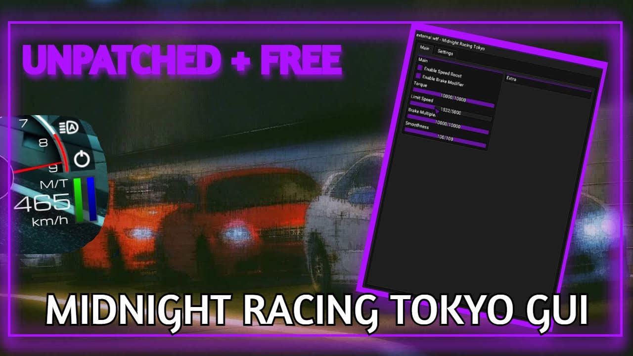 [OP] Roblox Midnight Racing Tokyo SPEED SCRIPT GUI - GOD SPEED - GOD ...
