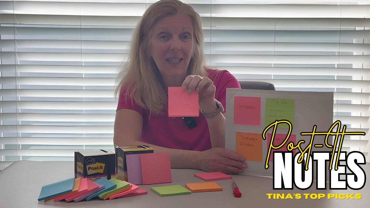 Stay Organized and Inspired with Post-It Notes - YouTube