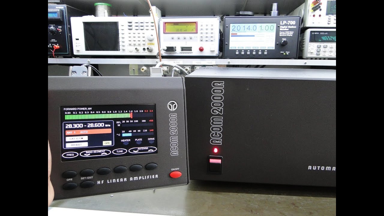 ALPHA TELECOM: AMPLIFICADOR ACOM 2000A COM BAIXA POTÊNCIA, REVISÃO e ...