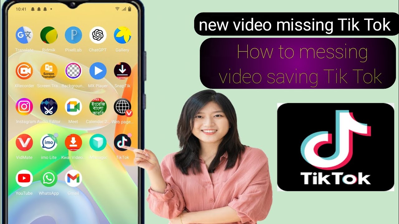 How To Fix Tik Tok Not Saving Video - YouTube