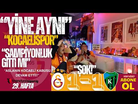 “Fanatik Çift Çıldırdı! Galatasaray 1-1 Kocaelispor Tepkisi!” İzlerken Şok Olduk! #GSvKOC