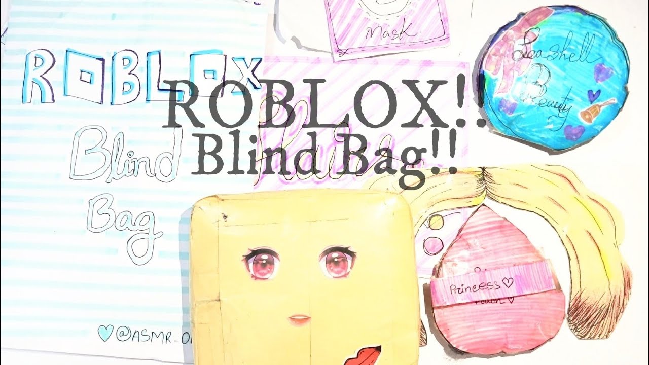 Blind bag! Roblox paper squishy.... - YouTube