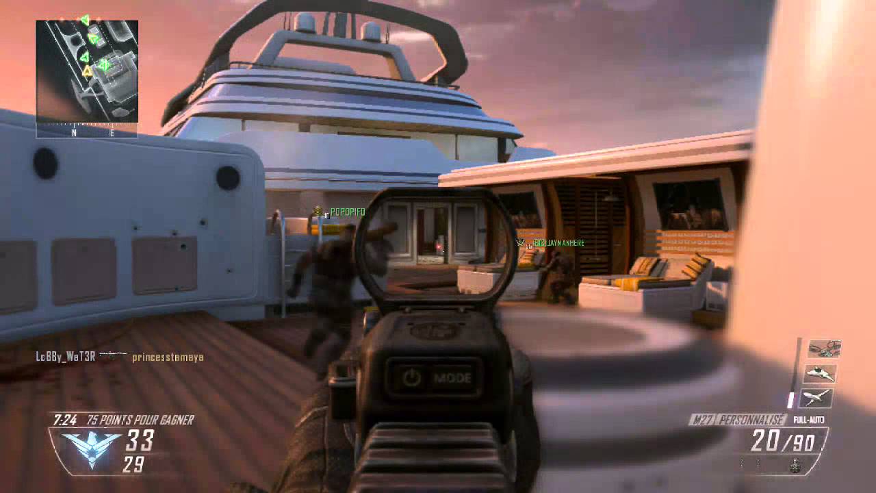 C.O.D Black Ops 2 Level Up First Game - YouTube