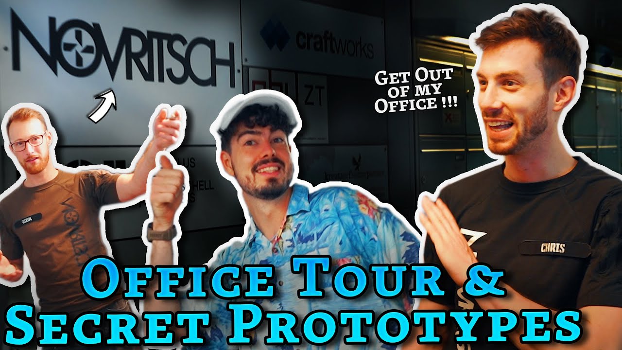 Visiting the NOVRITSCH Office | TOUR with Influencer Event & Prototypes ...