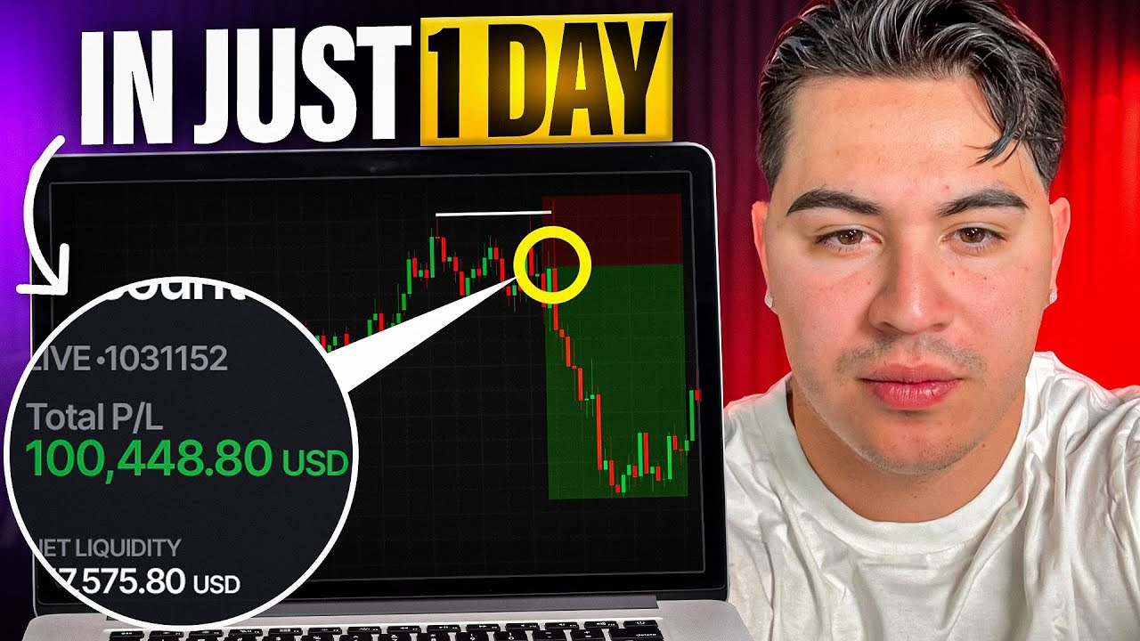 I made $100,000 in ONE DAY trading futures with proof (My Strategy ...