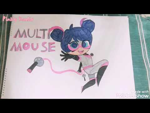 (Miraculous Multi mouse) PİCTURE (MULTİ FARE RESMİ) - YouTube
