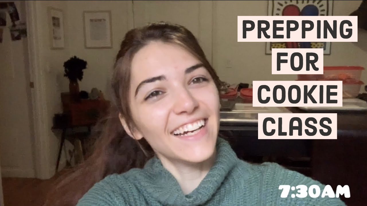Mik & Cookies Vlog 2: cookie class prep & other cookie things! - YouTube