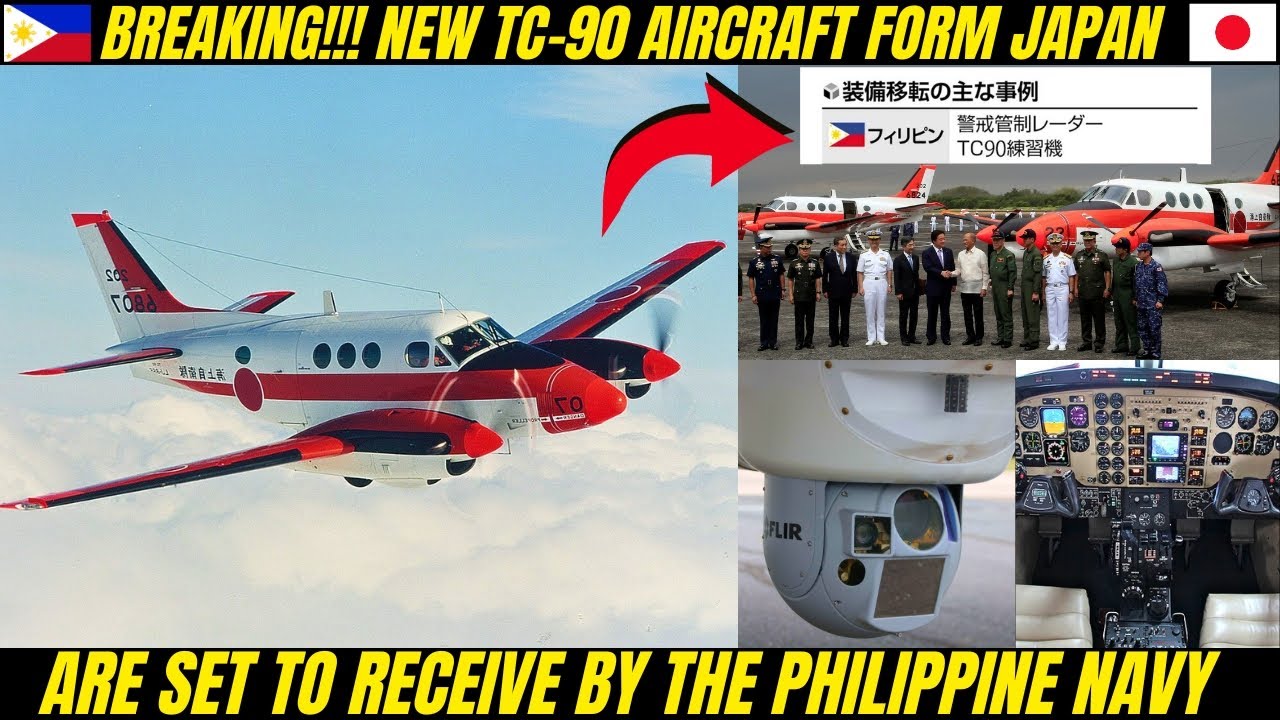 Breaking !!! New TC-90 Aircraft from Japan are Set to recieve by the ...