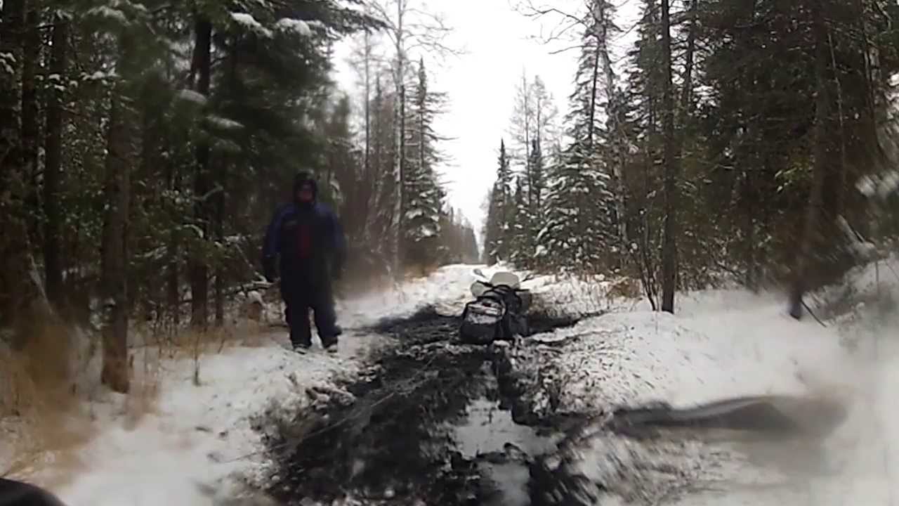 Swamp Sled(snowmobile) - YouTube