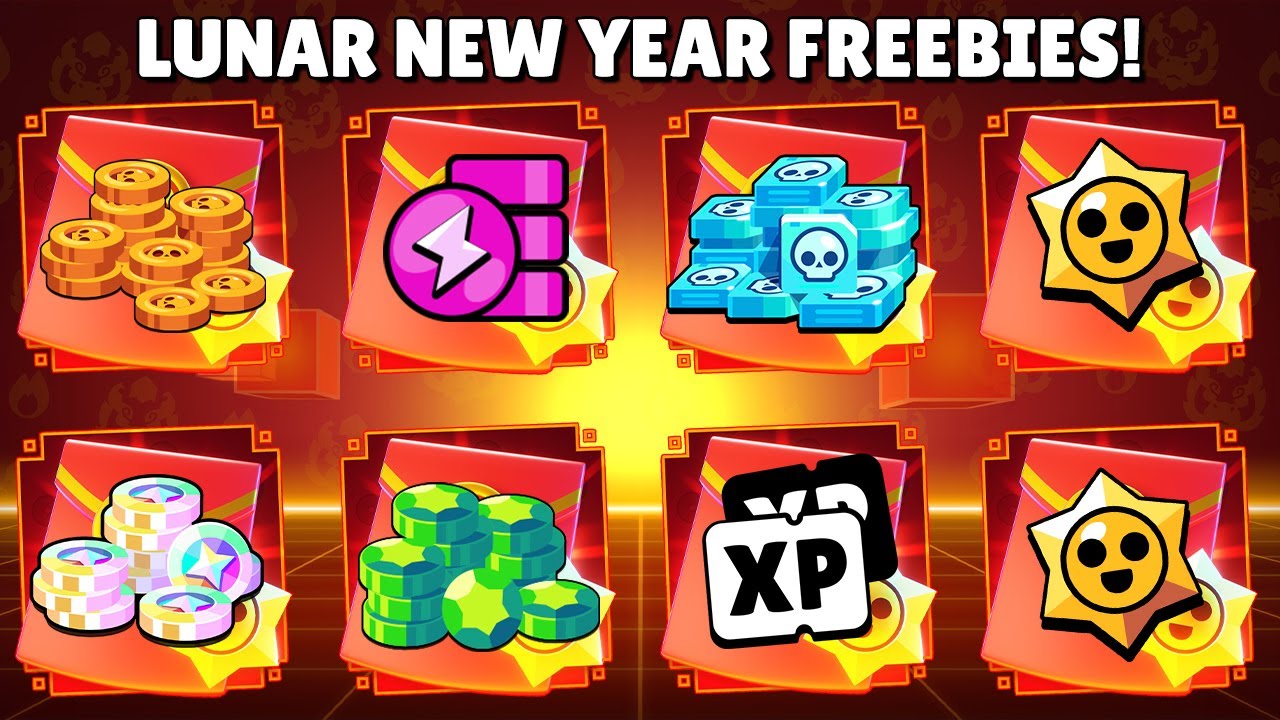 Luna New Year Freebies | Brawl Stars - YouTube