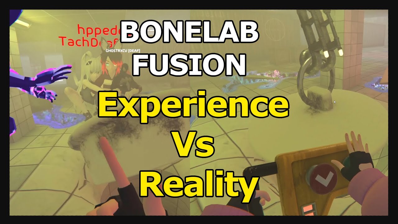 Bonelab Fusion Experience Vs Reality - YouTube