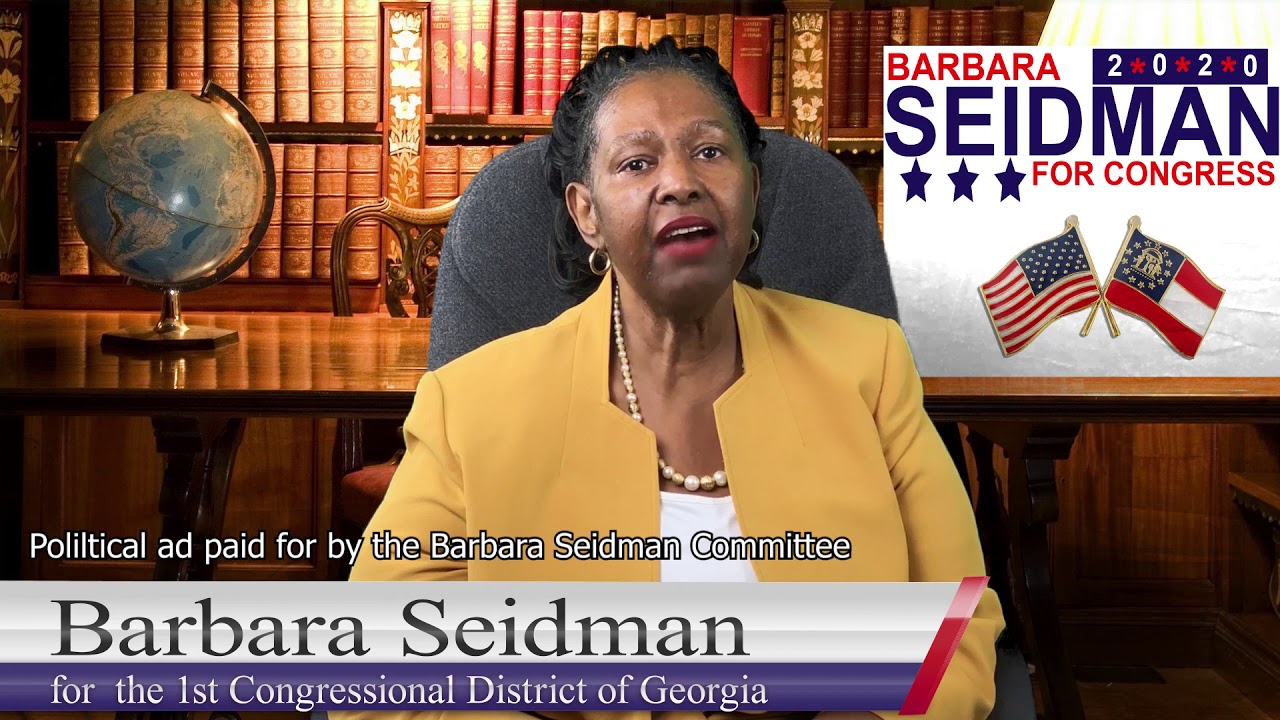 Final thoughts from Candidate Barbara Seidman - YouTube