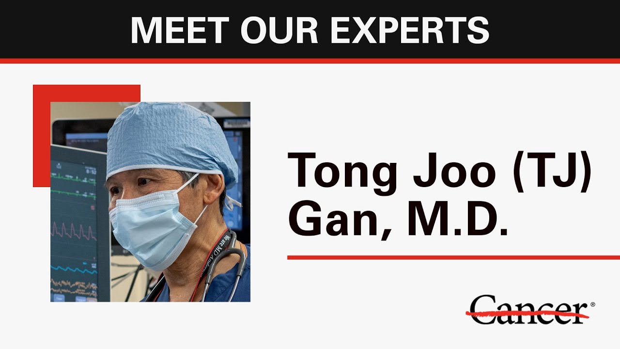 Meet anesthesiologist Tong Joo (TJ) Gan, M.D. - YouTube