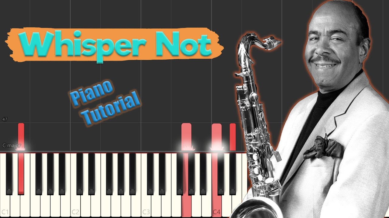 Whisper Not - Jazz Piano Tutorial - YouTube