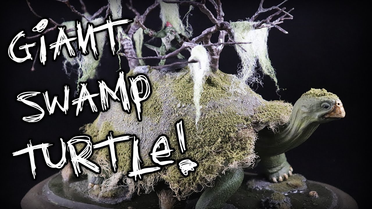 Let's Make A Giant Swamp Turtle! | D&D, Tabletop Wargames, Pathfinder ...