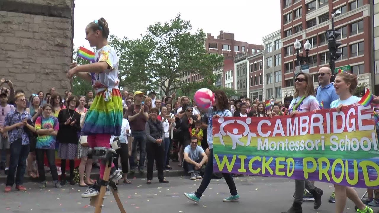 LGBT (Lesbian gay bisexual transgender) Boston Pride Parade 2023 Live ...