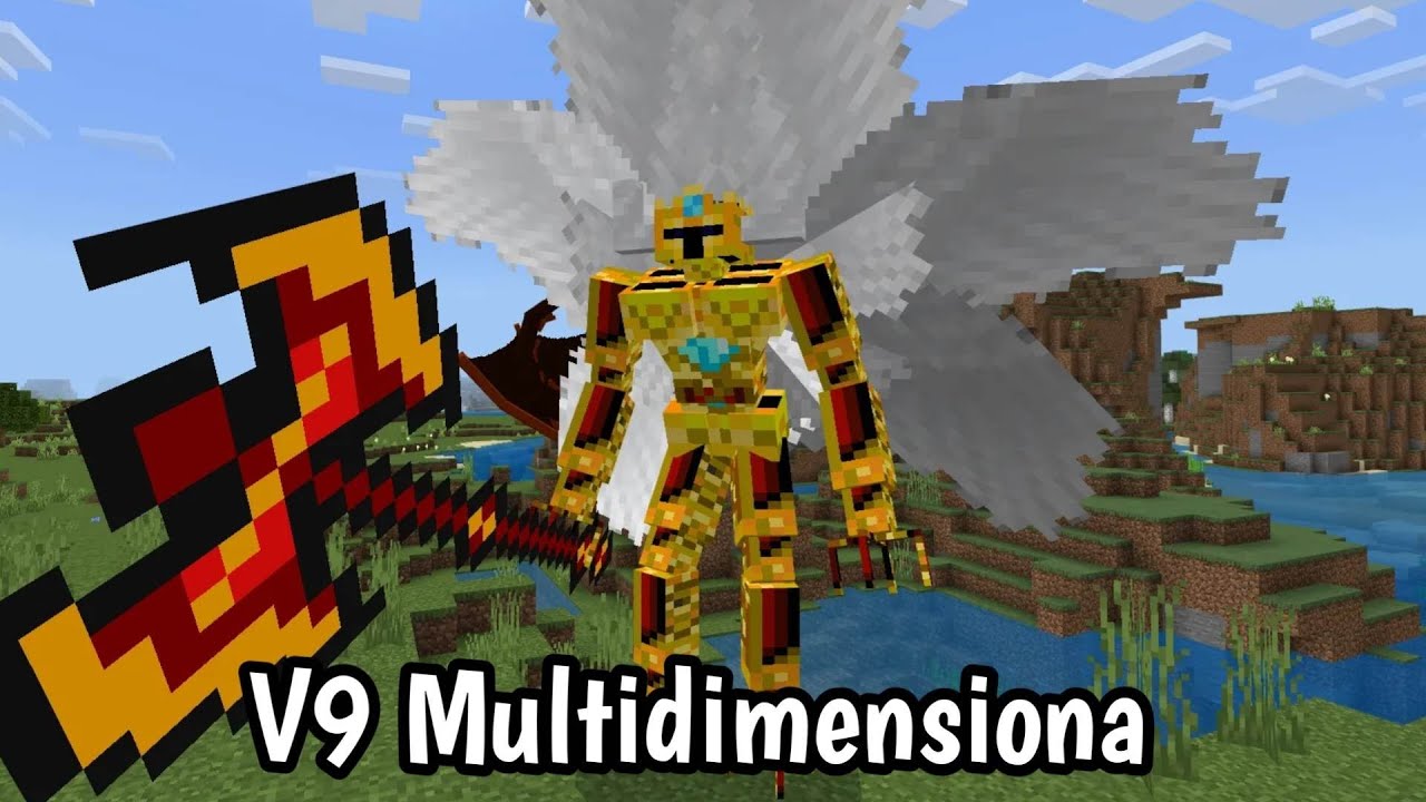 V9 Multidimensions Addon Mutant download in Minecraft PE - MMCRAFT TV - YouTube