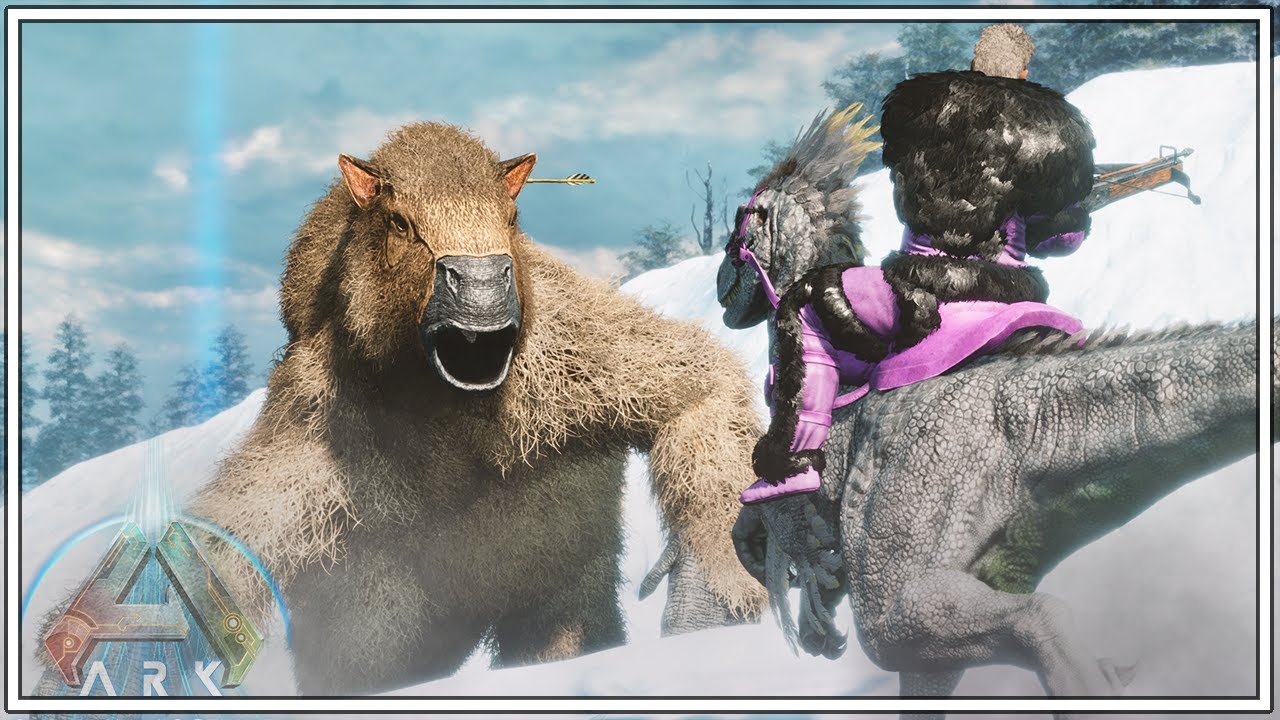 TAMING OUR FIRST MEGATHERIUM AND SHE'S A BEAST | ARK SURVIVAL ASCENDED ...