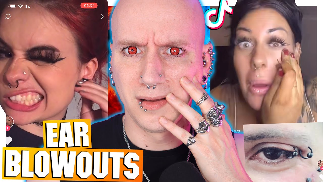 Enjoy Your PIERCING INFECTION! | New TikTok Piercing Fails | Roly Reacts - YouTube