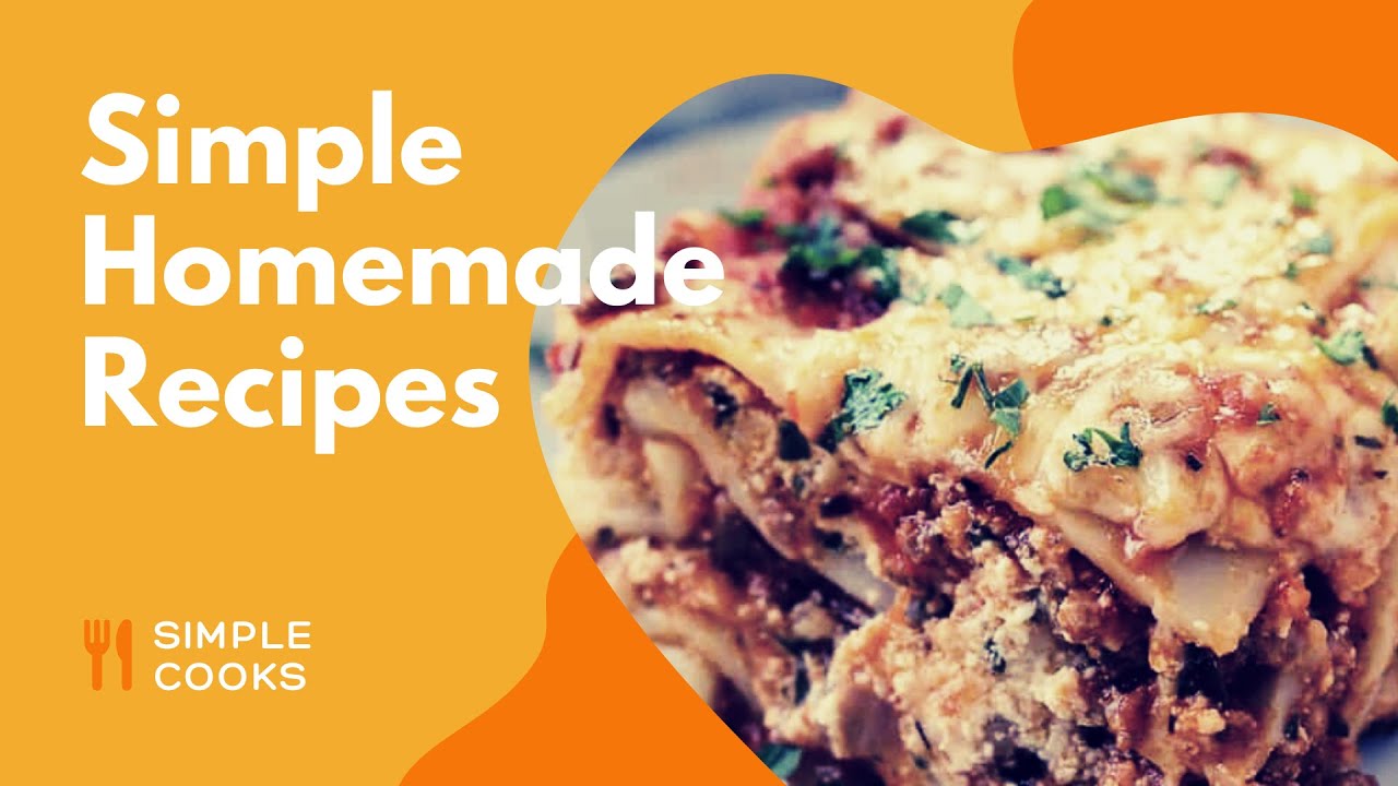 Homemade Lasagna Recipe - YouTube