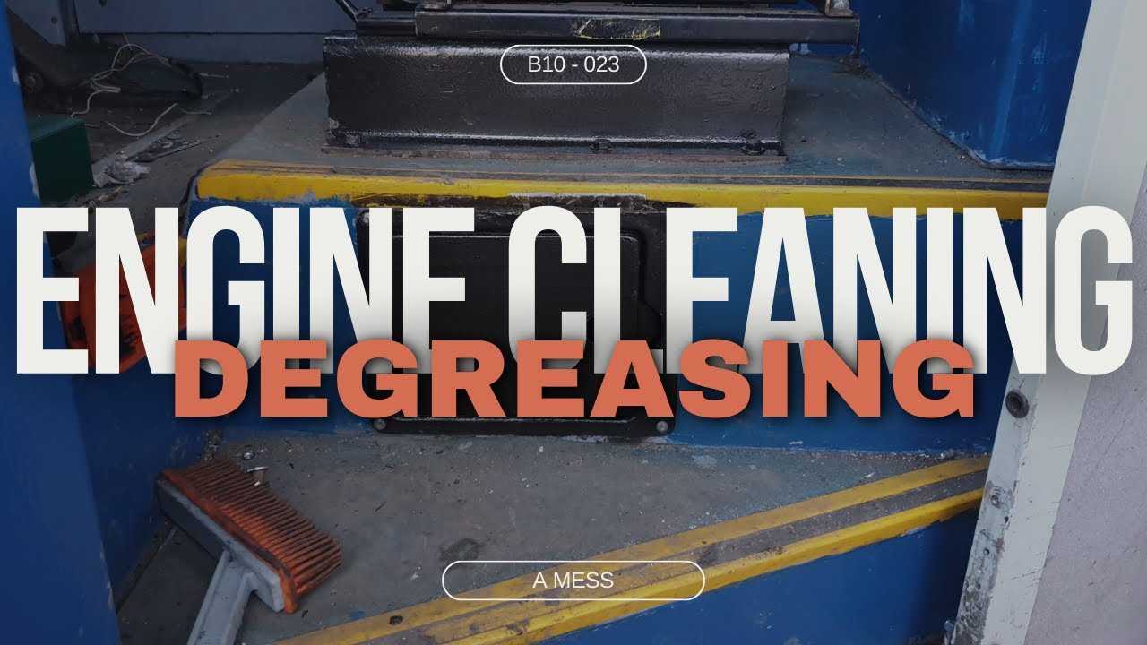Engine Degreasing - First time in ever - B10 Project #023 - YouTube