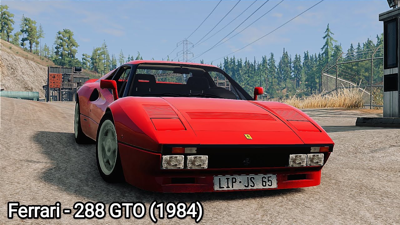 Ferrari 288 GTO (1984) in BeamNG #378 - YouTube