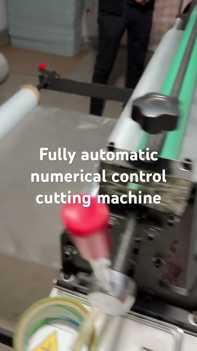 Fully automatic numerical control cutting machine - YouTube