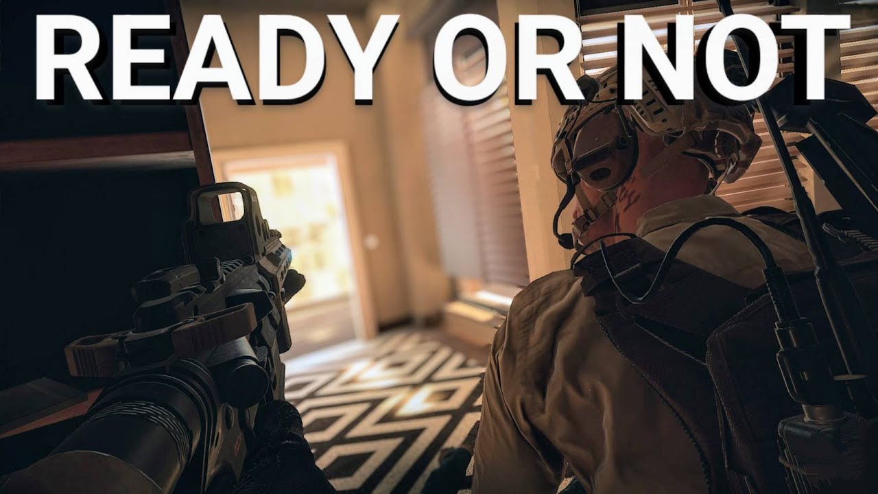 Realistic Tactics with SWAT AI - Brisa Cove - Ready or Not VR Gameplay ...