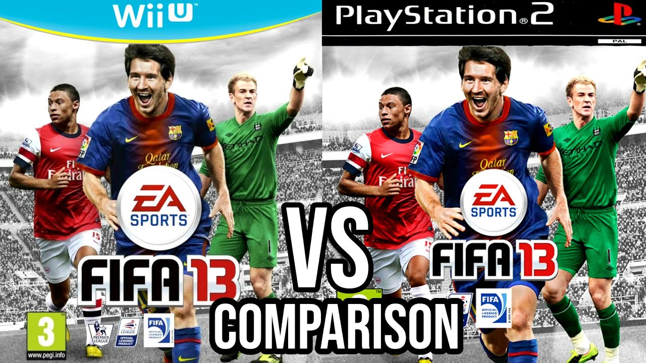 FIFA 13 Wii U Vs PS2 - YouTube