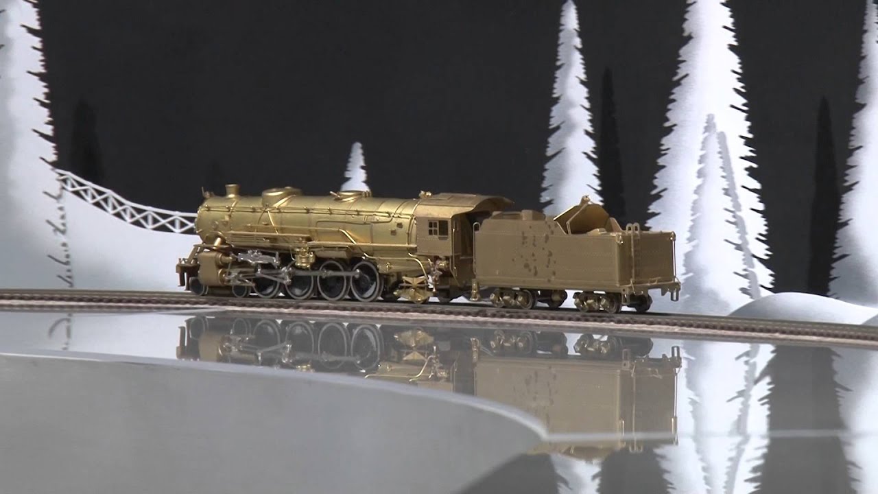 061302-HO Brass Model Train - Akane USRA 4-8-2 Heavy Mountain Steam ...