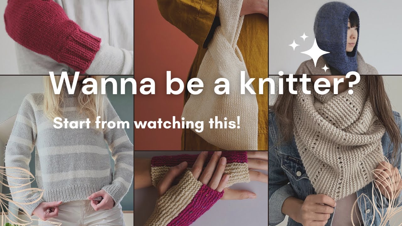 Free knitting patterns to start your knitting journey | Beginners ...