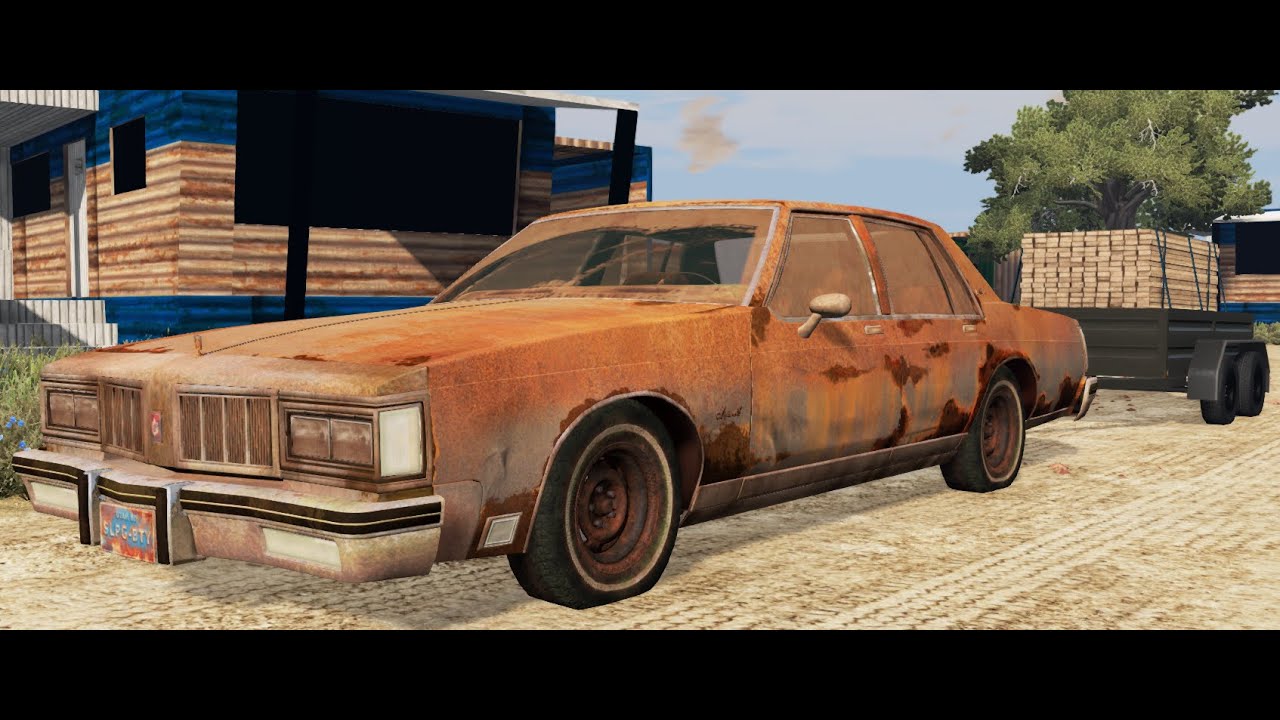 BeamNG.drive - Old rusty Oldsfullsize Delta 88 Sedan is carring 1400kg ...