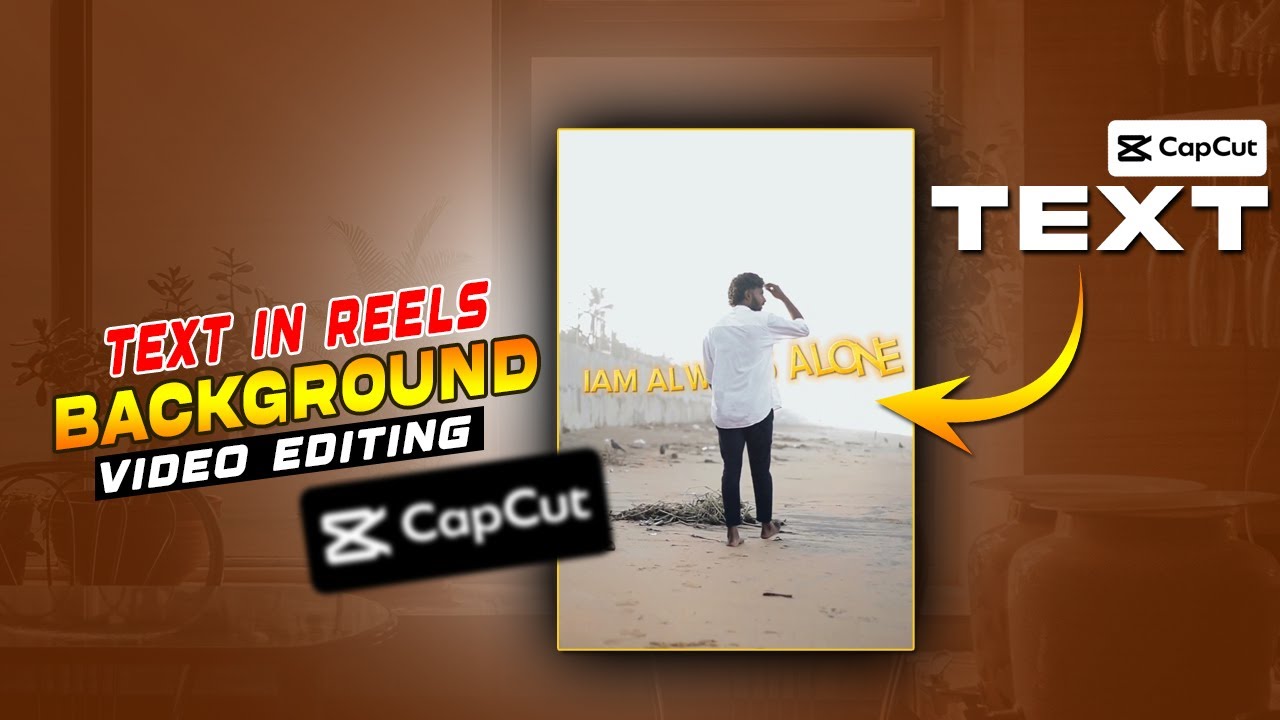 How to edit text in reels background in capcut | capcut reels editing ...