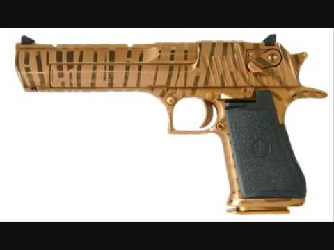 real gold guns - YouTube