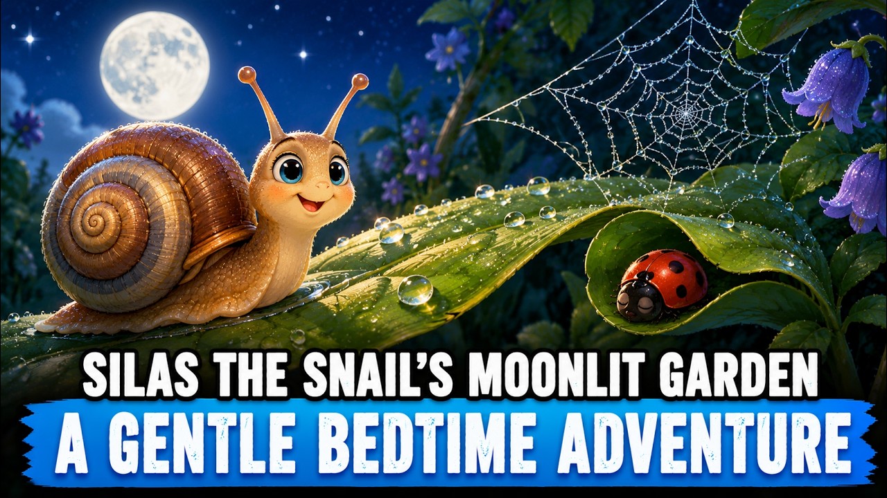 Silas the Snail’s Moonlit Garden: A Gentle Bedtime Adventure - YouTube