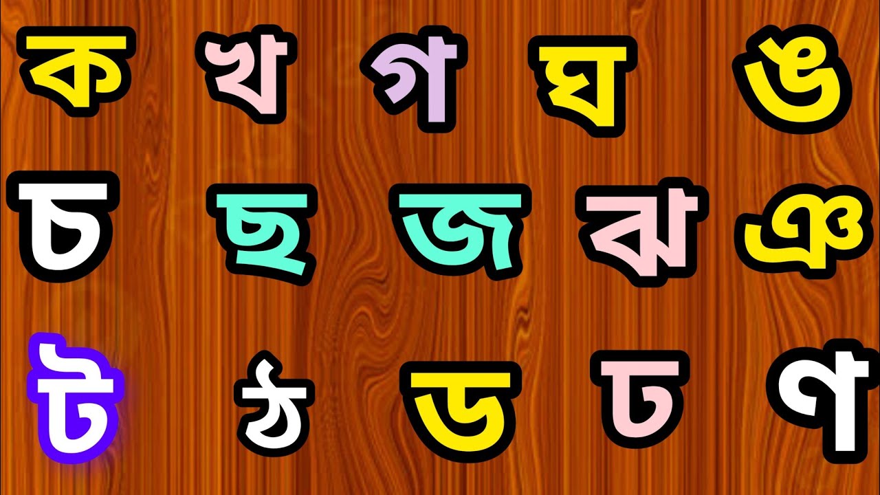 ক খ গ শুদ্ধ উচ্চারণ |Ko kho|ka kha|Bangla bornomala|alphabets Bengali ...
