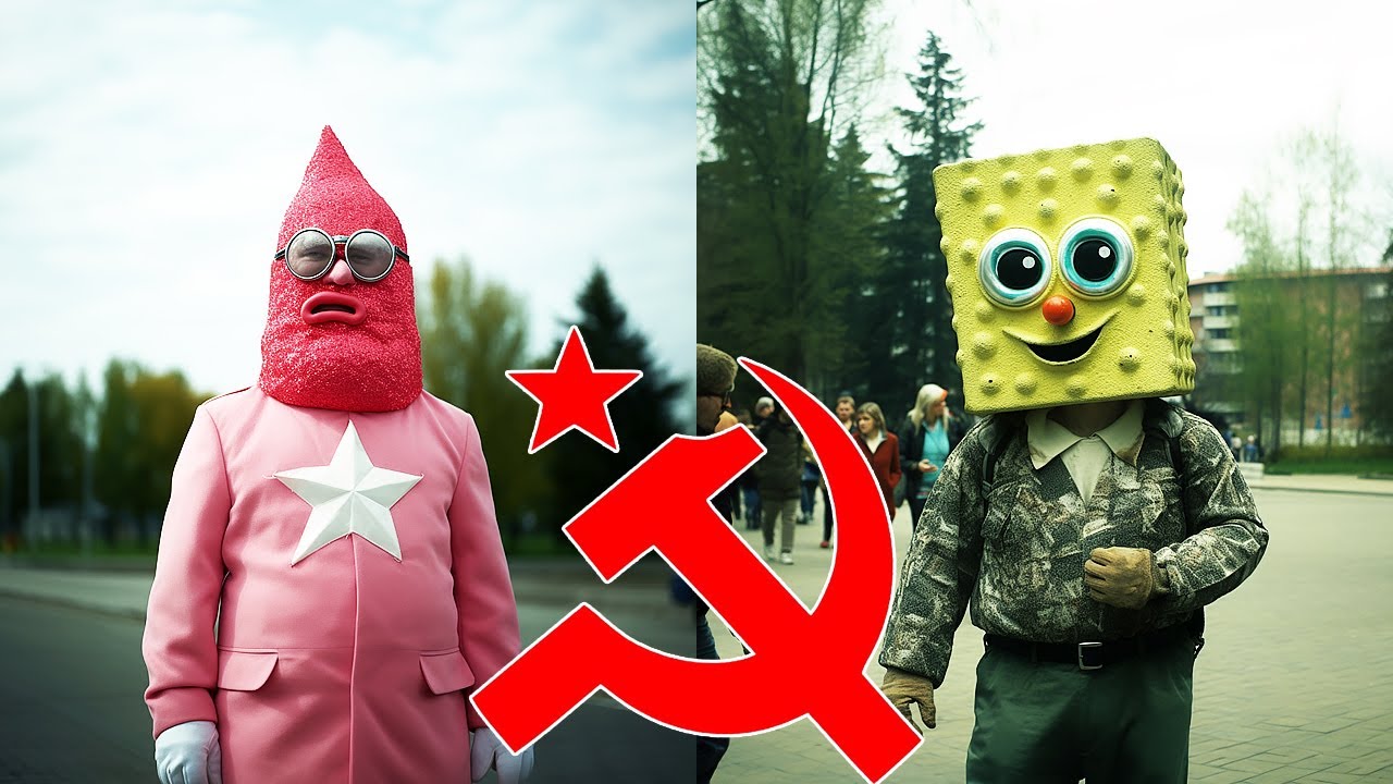 SpongeBob but in Soviet Russia - YouTube