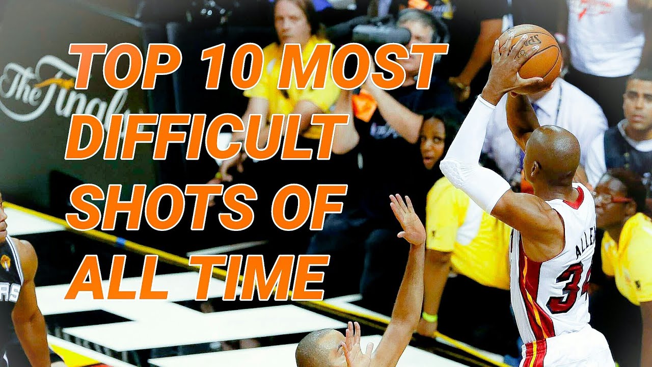 TOP 10 MOST DIFFICULT SHOTS OF ALL TIME - YouTube