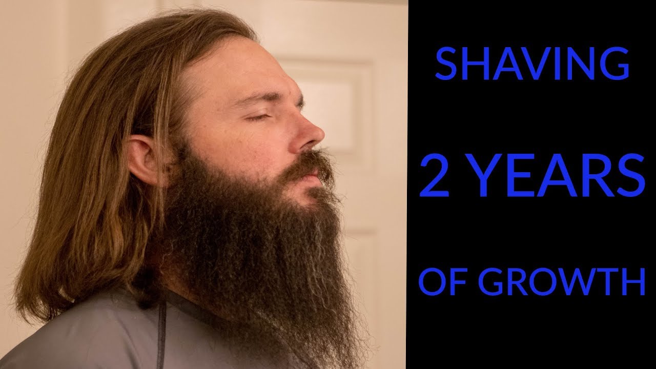 Shaving a 2 Year Beard! - YouTube