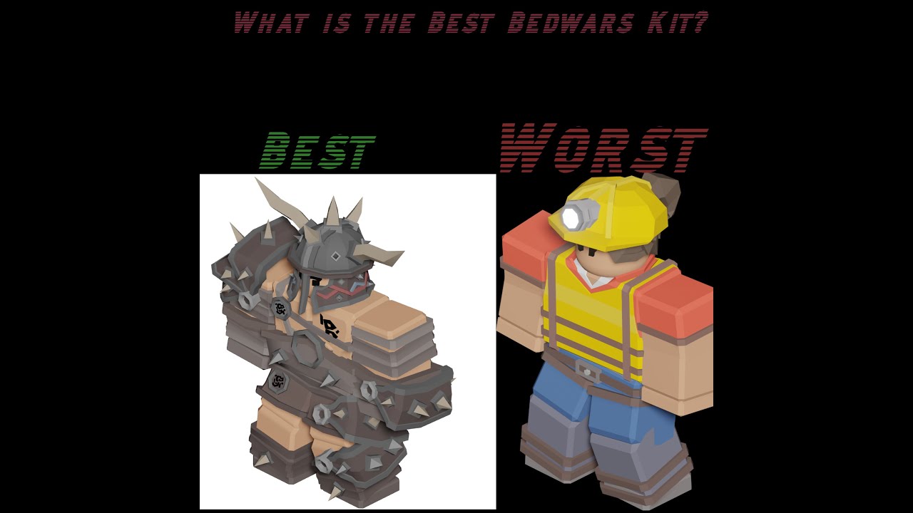 The best and worst kits in roblox bedwars part 1! - YouTube