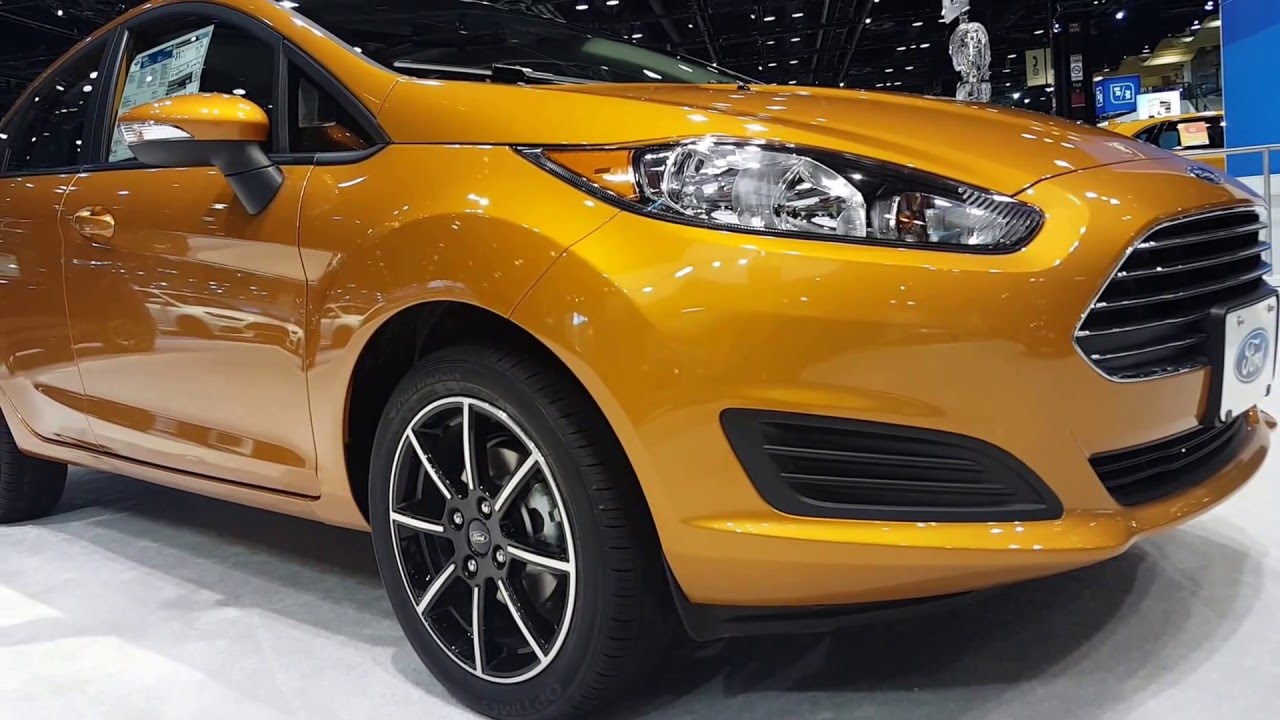2016 Ford Fiesta Sedan SE Exterior 2016 Chicago Auto Show - YouTube