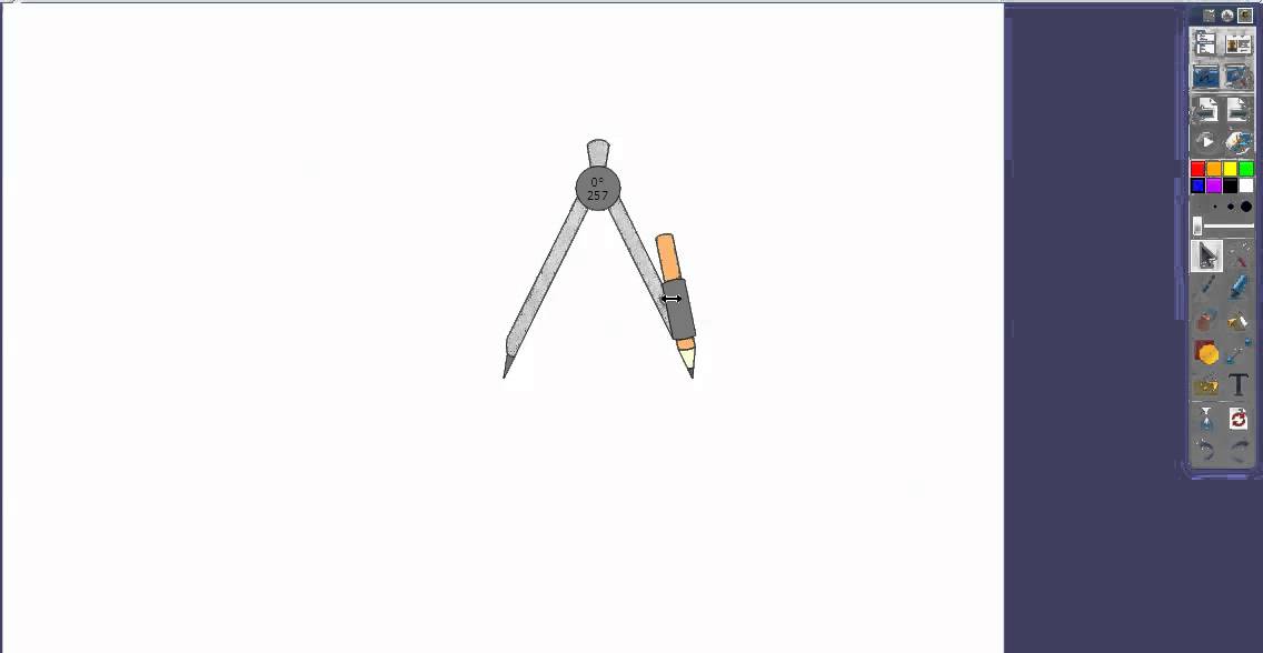 How to Utilize the Compass Tool in ActivInspire - YouTube