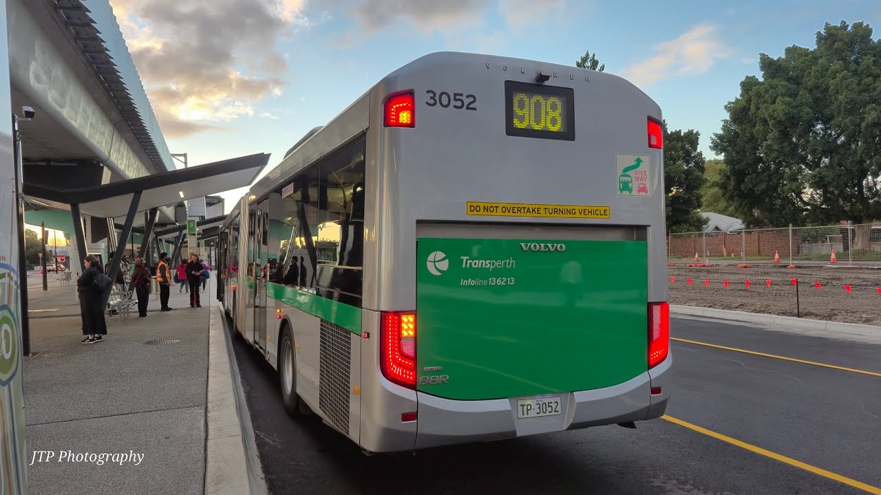 Route 908 Perth Busport - Oats Street Station - YouTube