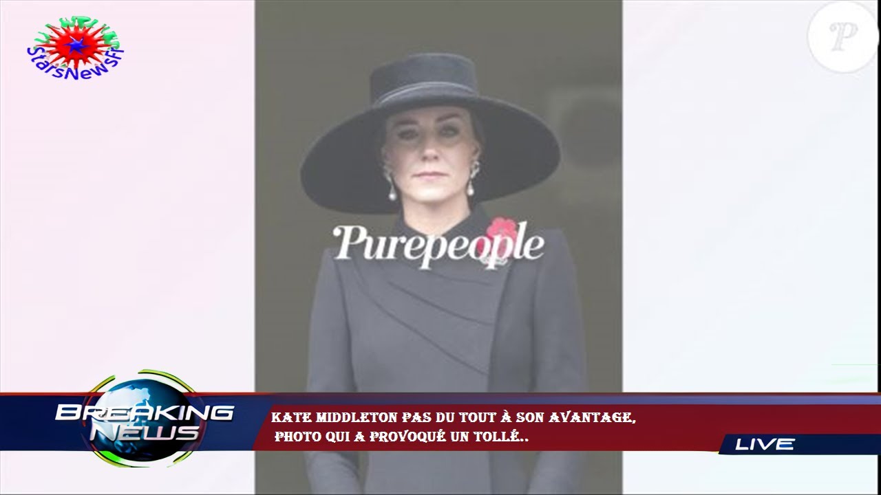 Kate Middleton pas du tout à son avantage, photo qui a provoqué un ...