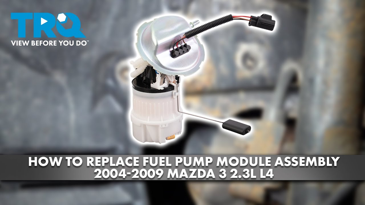 How to Replace Fuel Pump Module Assembly 2004-2009 Mazda 3 2.3L L4 ...