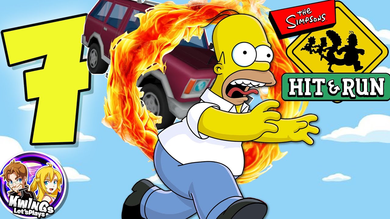 Simpson Hit & Run Part 7 OH NO MY SAVE FILE! - YouTube