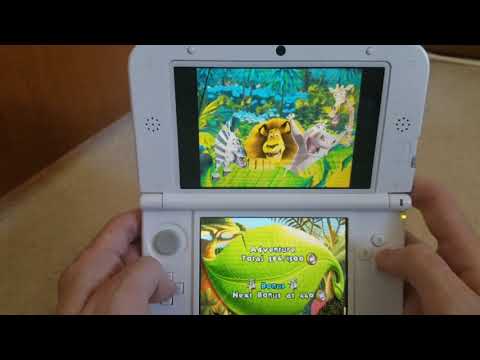 Madagascar Nintendo DS gameplay | Central Park Zoo